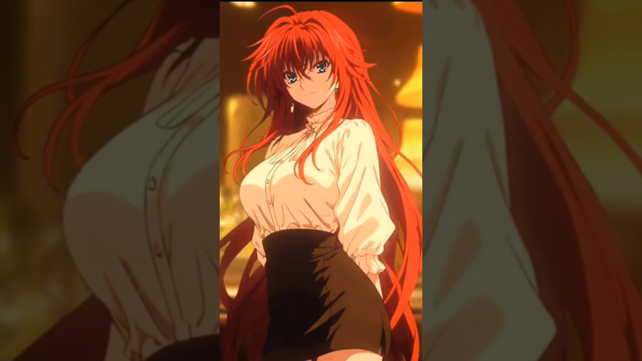 steam showcase Rias Gremory #animation #anime #art #steam #wallpaperengine #edit #artwork #waifu