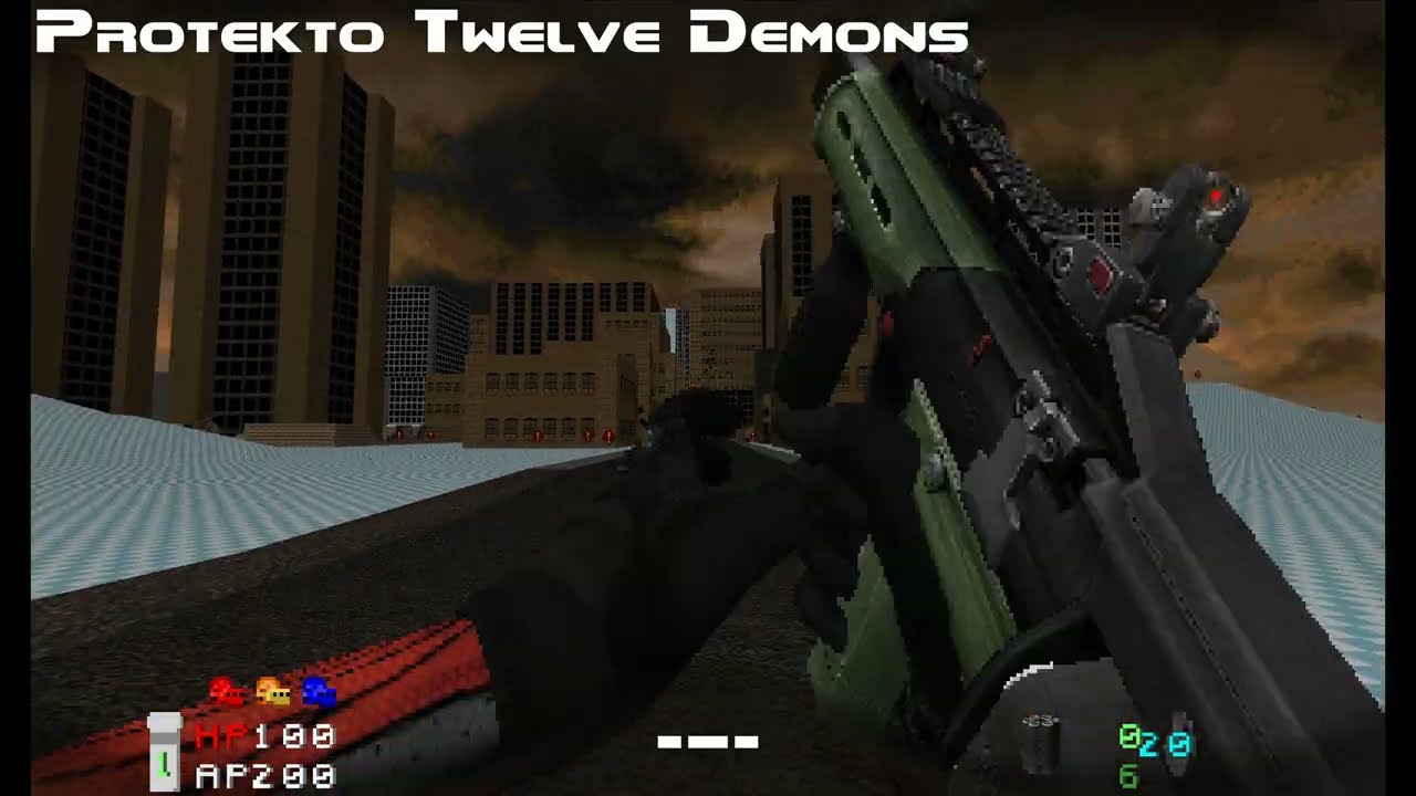 Doom Mod Weapons Showcase #139 - Atom Rain: X Protocol