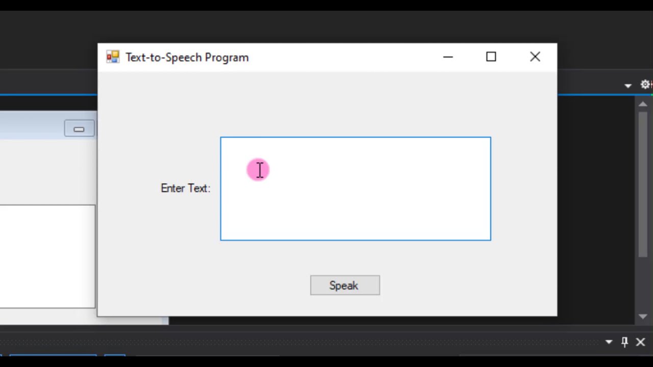 How to Create a Text To Speech Application in VB NET Tutorial Demo