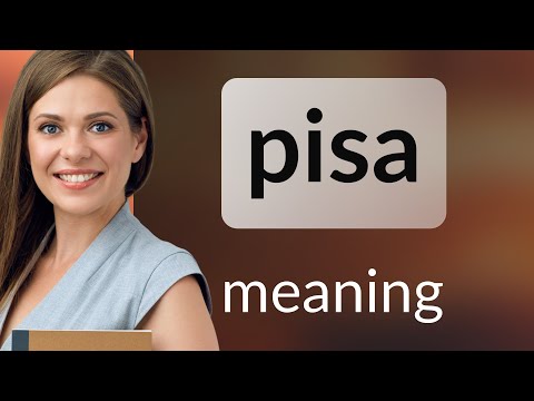 Pisa — definition of PISA