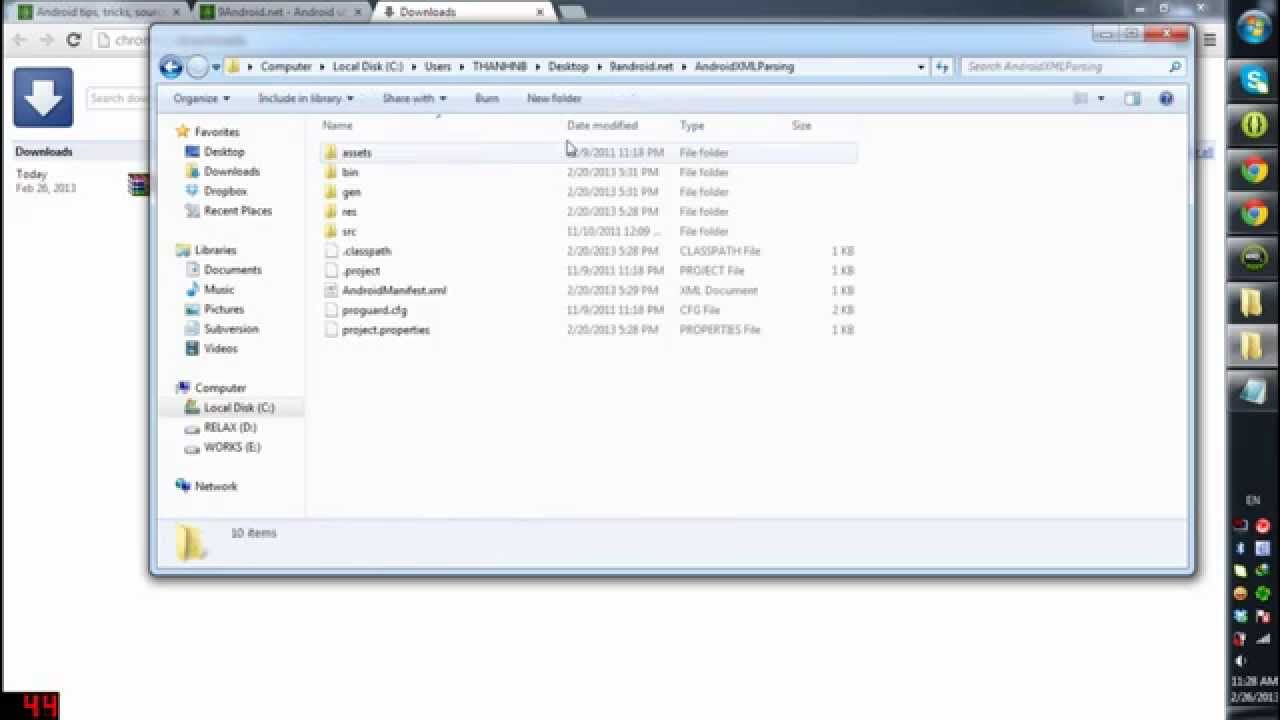 [9Android Media]Android XML Parser