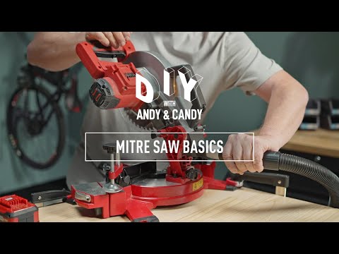 Mitre Saw Basics & Types of Cuts | Ozito DIY with Andy & Candy [feat. PXC 18V Compound Mitre Saw]