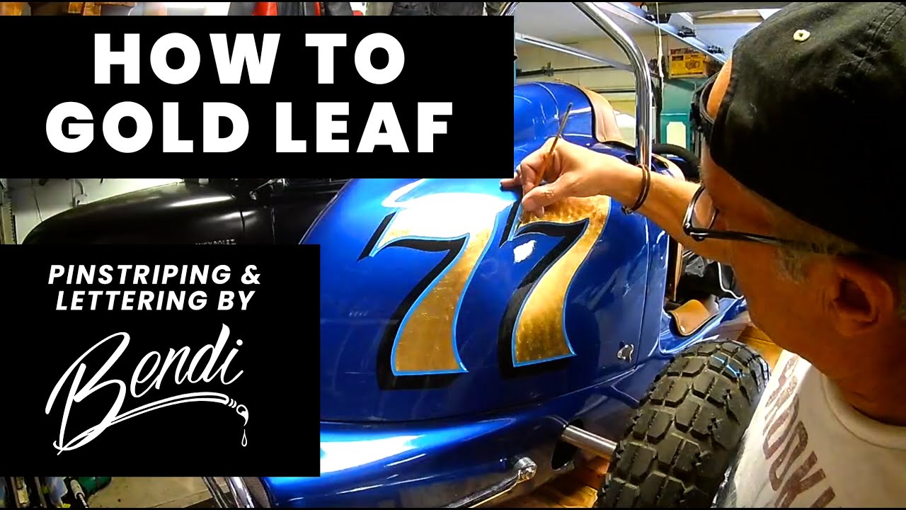 How to Gold Leaf Tutorial - Start to Finish