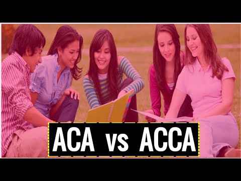 ACA vs ACCA | which is better ACA or ACCA