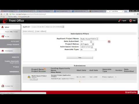 Creating your 2013 HUD CoC Grant folder in esnaps