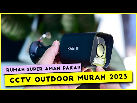 CCTV OUTDOOR TERBAIK 2023 : BISA BIKIN RUMAH AMAN! Review BARDI IP [Lite Version]