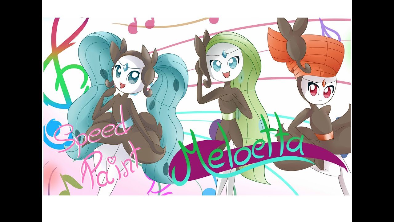 [Speedpaint] Meloetta (Pokemon)