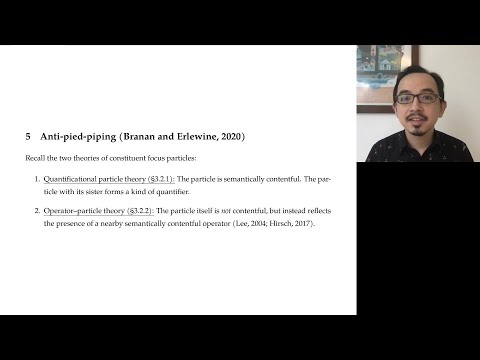 Lectures on focus 3: Anti-pied-piping
