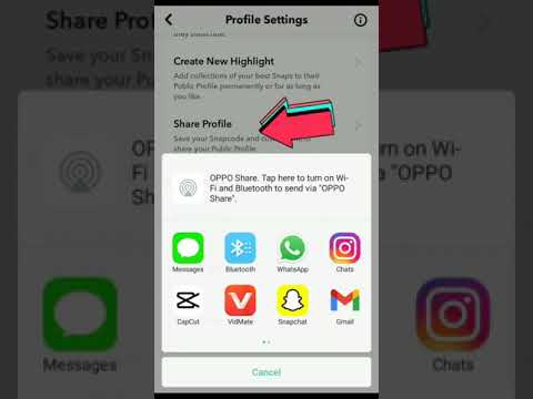How to Copy Snap Profile | Copy link URL | Snapchat Link | #shorts