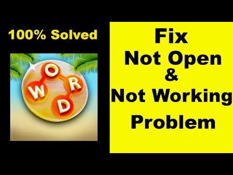 Fix "Wordscapes" App Not Working / Wordscapes Not Opening Problem Solved