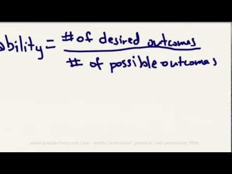SAT Math Tutorial - Sets, Sequences, & Probability