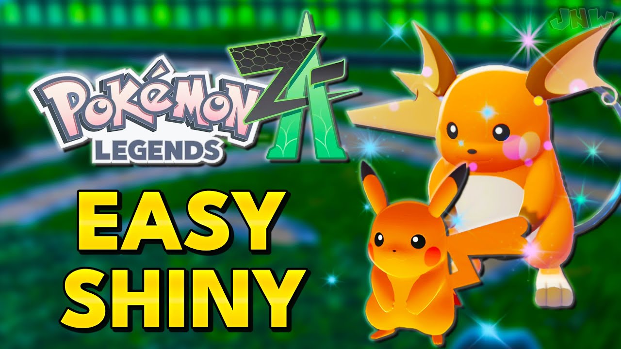 How to get SHINY PIKACHU (Raichu) EASY in Pokemon Legends Z-A