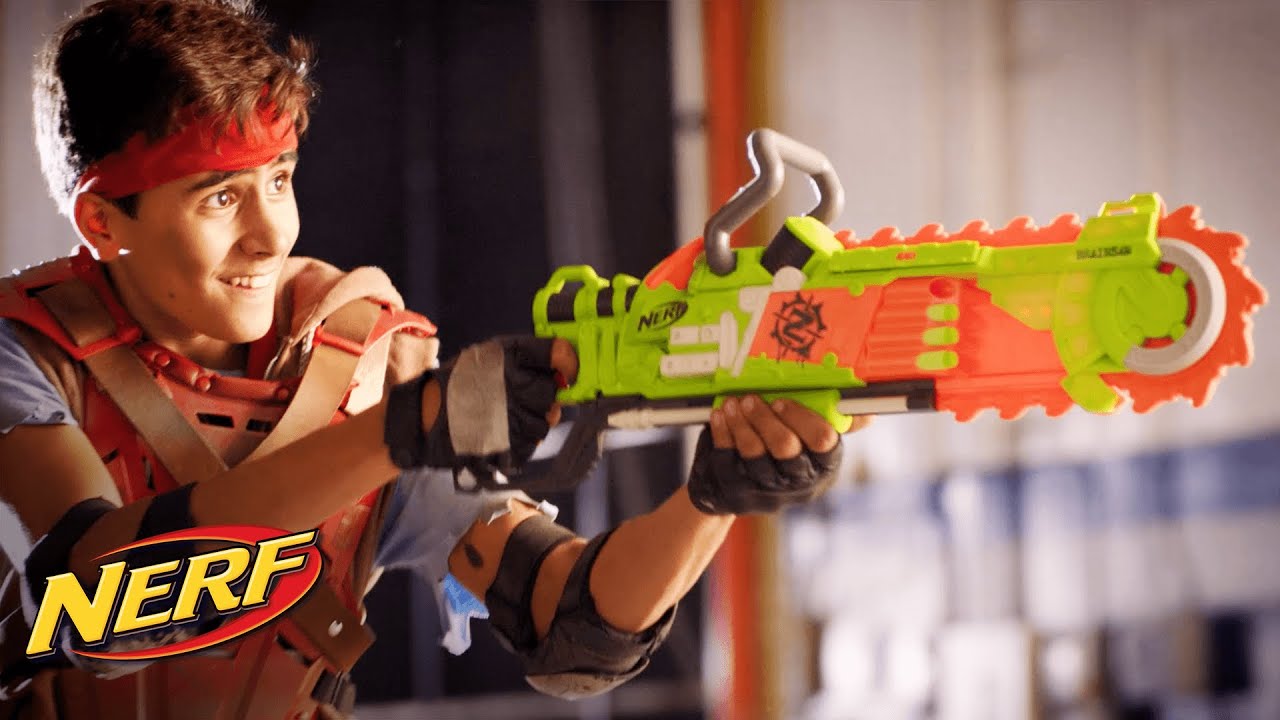 NERF Zombie Strike - 'Brainsaw' Official T.V. Spot