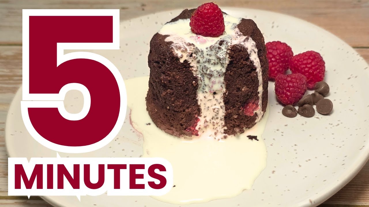 15g Protein Cottage Cheese Chocolate Mug Cake That Tastes Like Real Cake