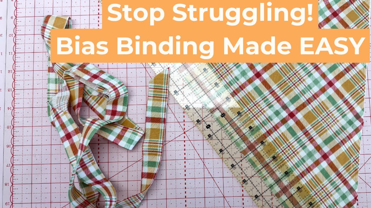 How to Make Perfect Bias Binding Every Time (Beginner Friendly!)