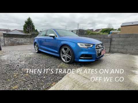 Audi S3 in Ara Blue Extended Review including Inspection and Drive Home by Cheshire Cars of Crewe Ch