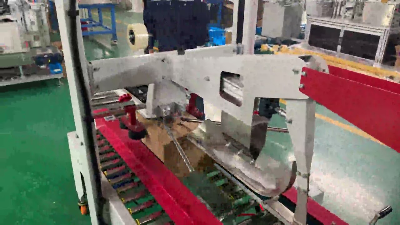 Case erector Packing and Sealing Packaging Production Line Solutions for bottle from Yanmao