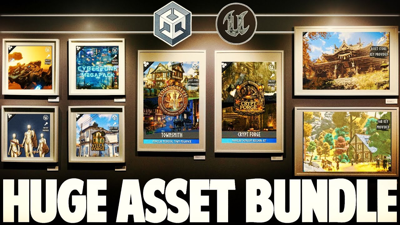 $6,600+ of Assets for ONLY $30! 🔥 [Unreal & Unity]