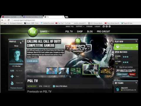 Guide to Navigating Twitch.tv and Progamingleague.com *Ninja*