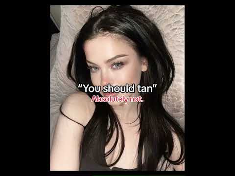 Tan skin is beautiful but so is pale skin. || #pale #skin #beauty #foryou #fypシ゚ #viralshorts