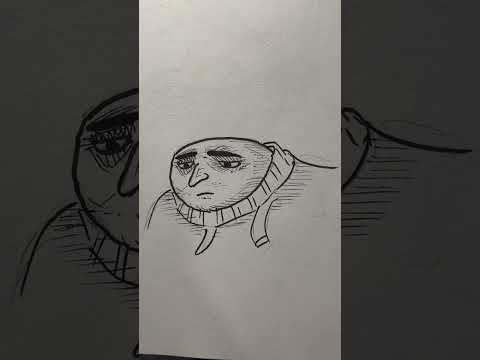 Despicable Gru #art #glorydays #drawing #artist #animation #sketch #draw #artwork #cartoon