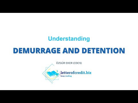 Free Time, Demurrage and Detention Charges