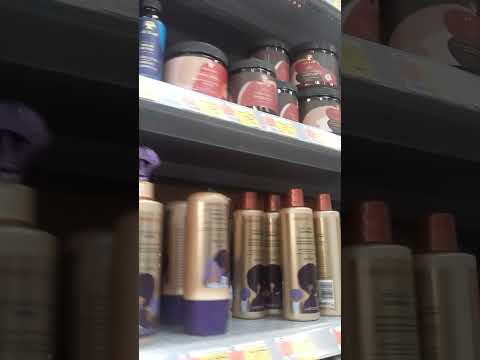 Walmart Hair Product Section