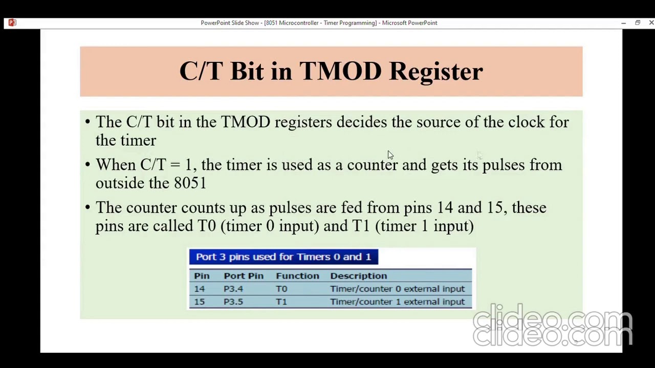 8051 Microcontroller Timer Programming - Embedded C