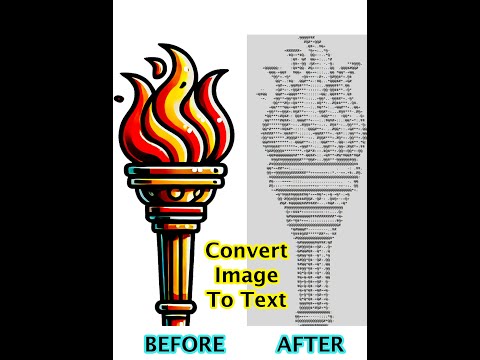 Image to Text Art or Ascii Art Converter