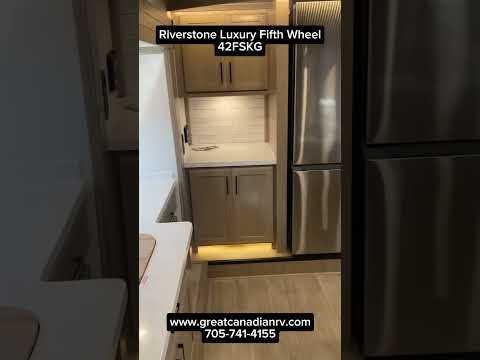 Riverstone Legacy 42FSKG luxury fifth wheel | walk through | #rvreview #rvwalkthrough