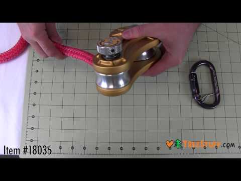 ESA 3/4" Aluminum Rigging Block - Treestuff.com 360 View