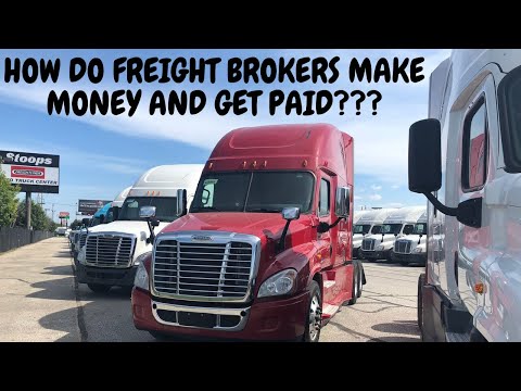 TRUCKING: HOW DO FREIGHT BROKERS MAKE MONEY AND GET PAID? INVOICING SHIPPERS OR FACTORING!!!