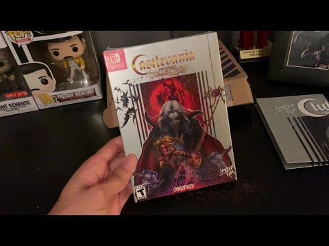 Unboxing My First Limited Run Games Order | Castlevania Anniversary Collection (Classic Edition)