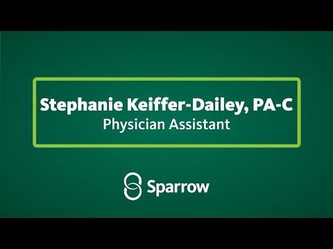 Stephanie Keiffer-Dailey, PA-C, is a Physician Assistant with Sparrow Medical Group