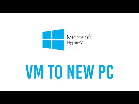 How to: Move Hyper-V VM from one computer to another | QUICK
