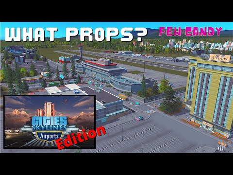 The Best Workshop Assets to DETAIL your Airports DLC Airport in Cities Skylines! | What Props
