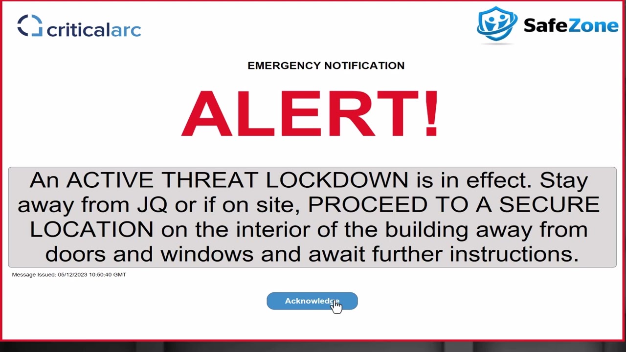 SafeZone Desktop Notifications Overview