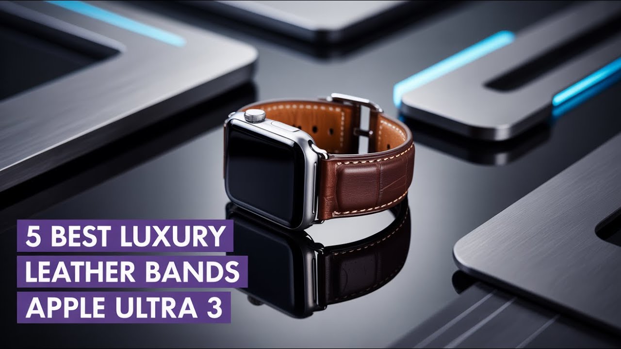 5 Best Luxury Leather Bands for Apple Watch Ultra 3 – 2026 Edition