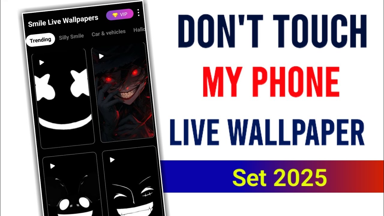 Get Don't Touch My Phone Live Wallpaper 2025
