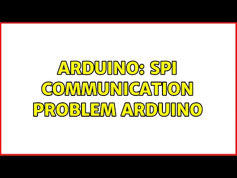 Arduino: SPI communication Problem Arduino