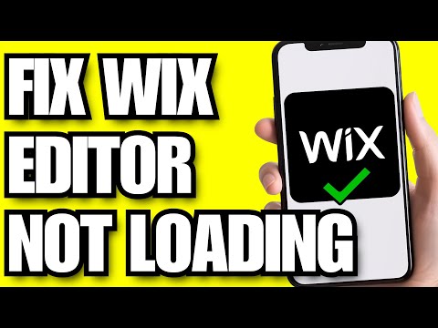 How To Fix Wix Editor Not Loading (2025)