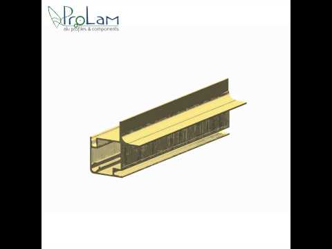 ALUMINIUM CORNER POST PROFILE P 135/25 PS IR