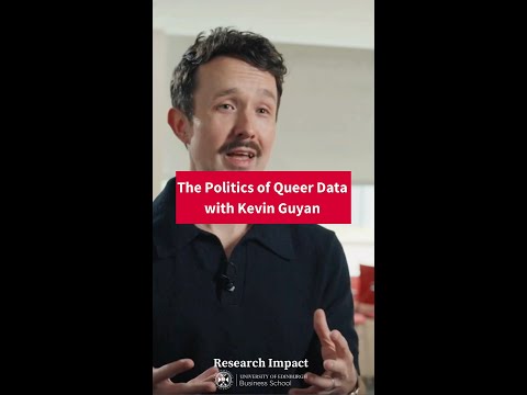 Kevin Guyan explains what Queer Data means in relation to his work and research