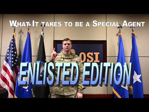 What it takes to be an OSI Special Agent Enlisted Edition
