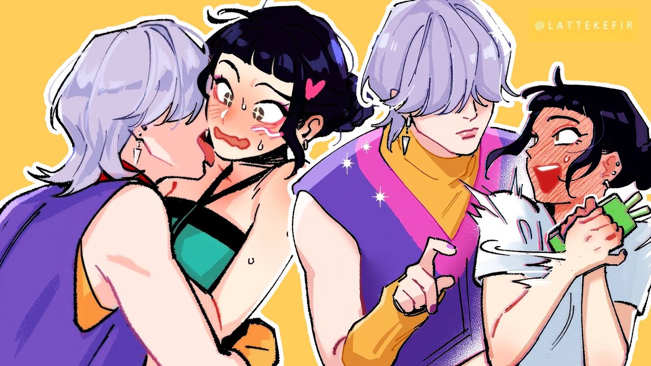 Too Close! 😱┃Zoey x Mystery (Zoeystery)┃Kpop Demon Hunter Comic Dub