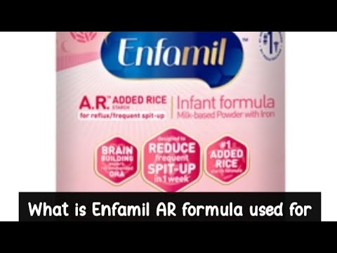 What is Enfamil AR formula used for