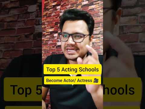 Top 5 Acting Schools in India | Sunil Adhikari #shorts