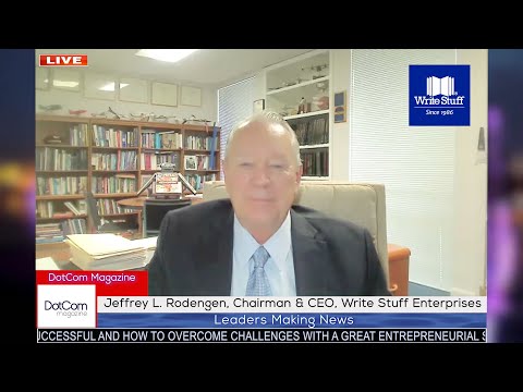 Jeffrey L. Rodengen, Chairman & CEO, Write Stuff Enterprises, A DotCom Magazine Interview