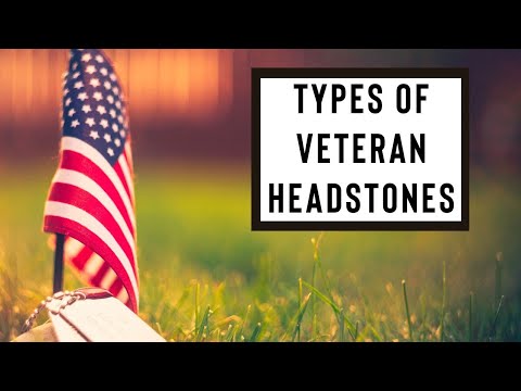 Types of Veteran Headstones