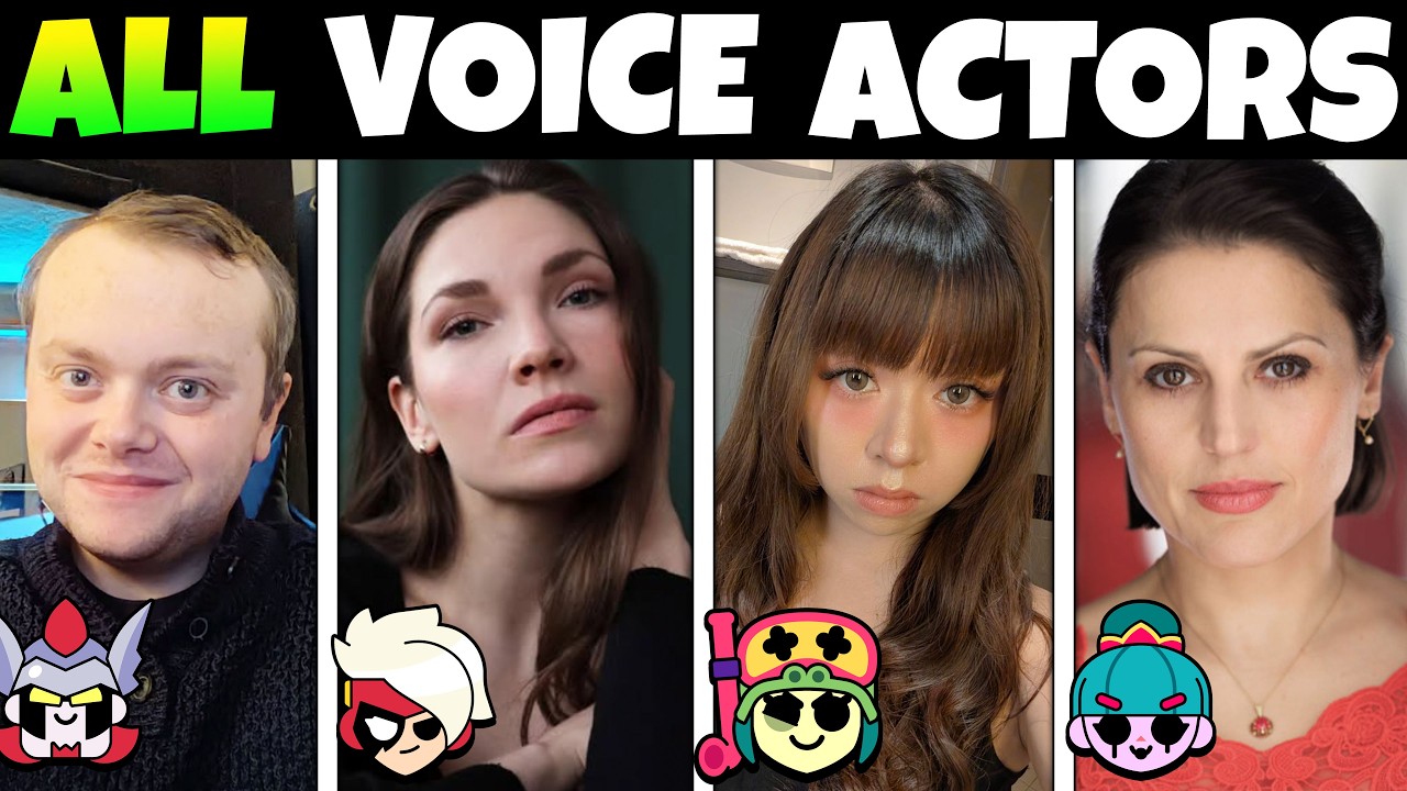 ALL Voice Actors in Brawl Stars (2026)